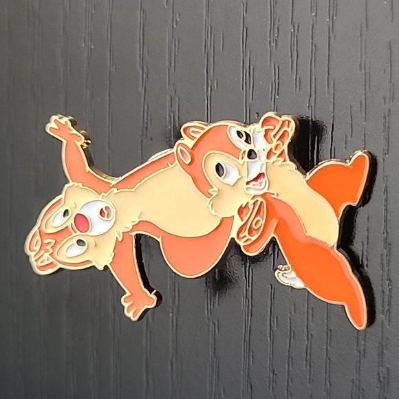Disney | Accessories | Disneys Chip N Dale Inspired Enamel Pin | Poshmark